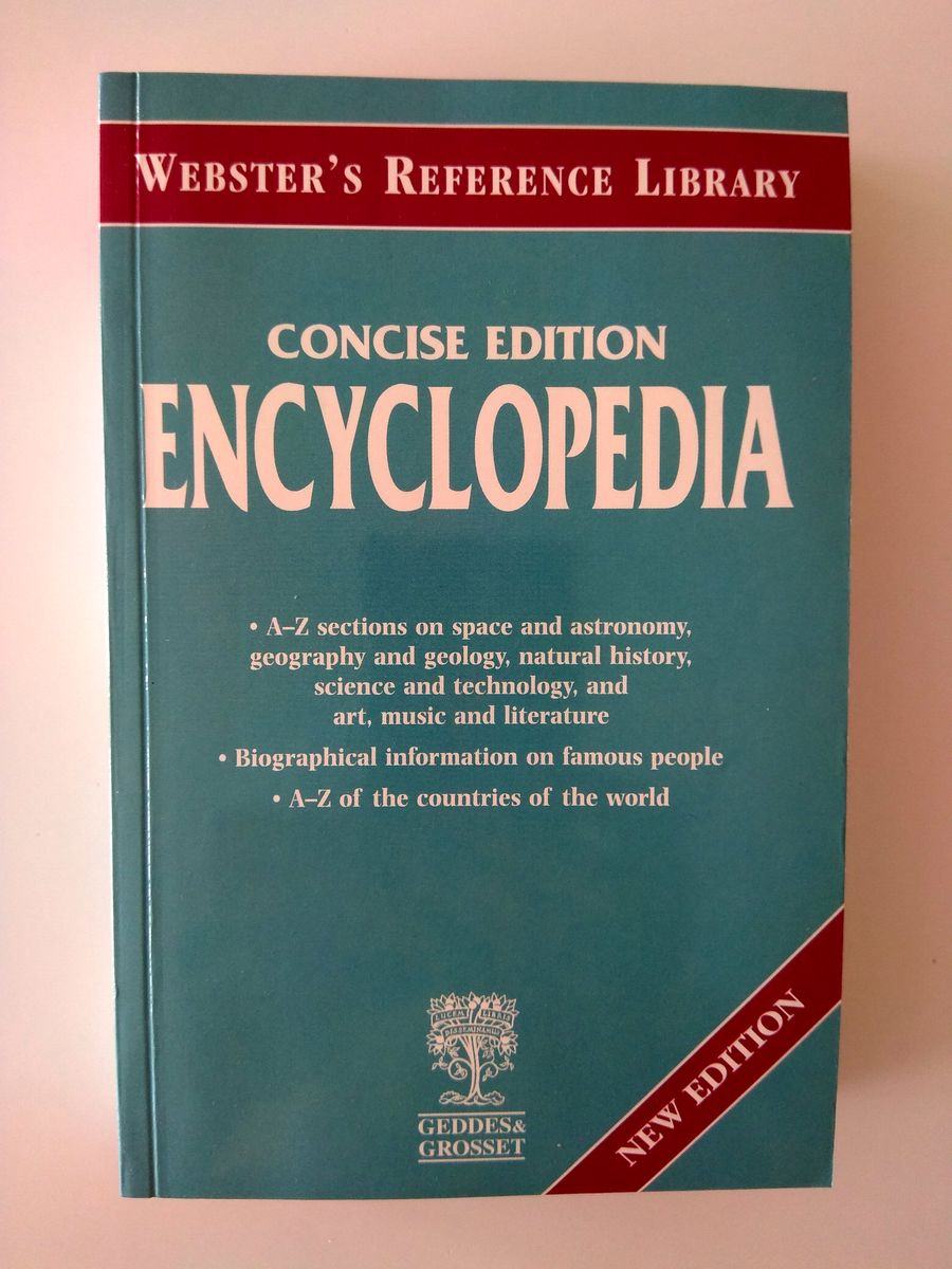 Concise edition encyclopedia (Websters reference library)