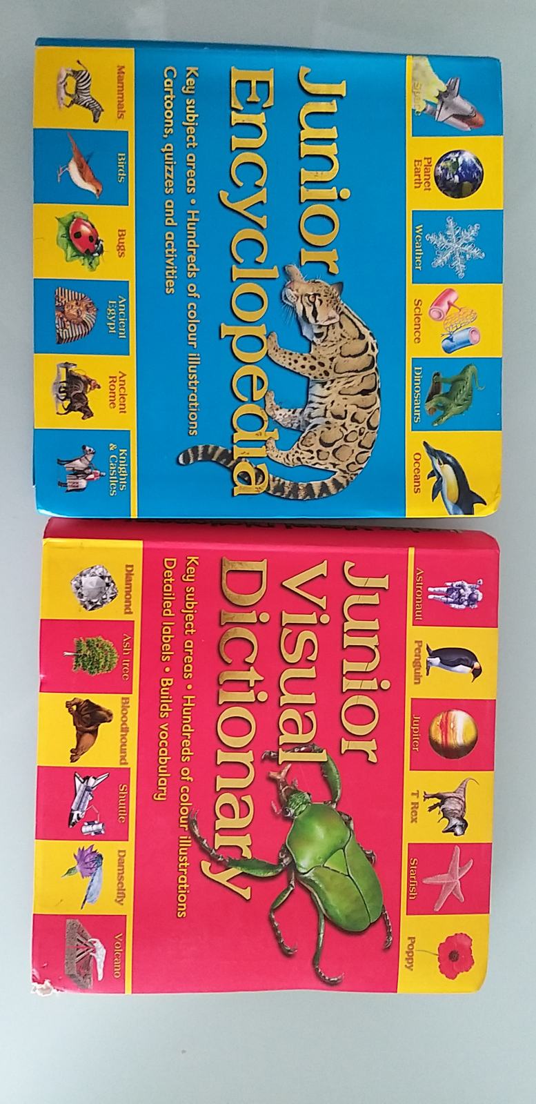 JUNIOR ENCYCLOPEDIA, JUNIOR VISUAL DICTIONARY