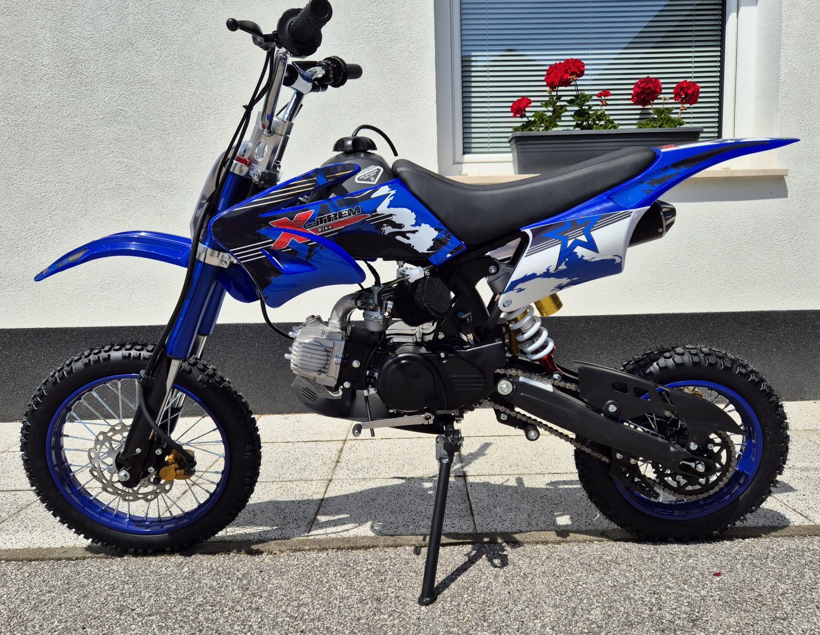 PitBike DIRT BIKE KROS 125cc 17/14 ali 14/12 colska kolesa, 2026 l.