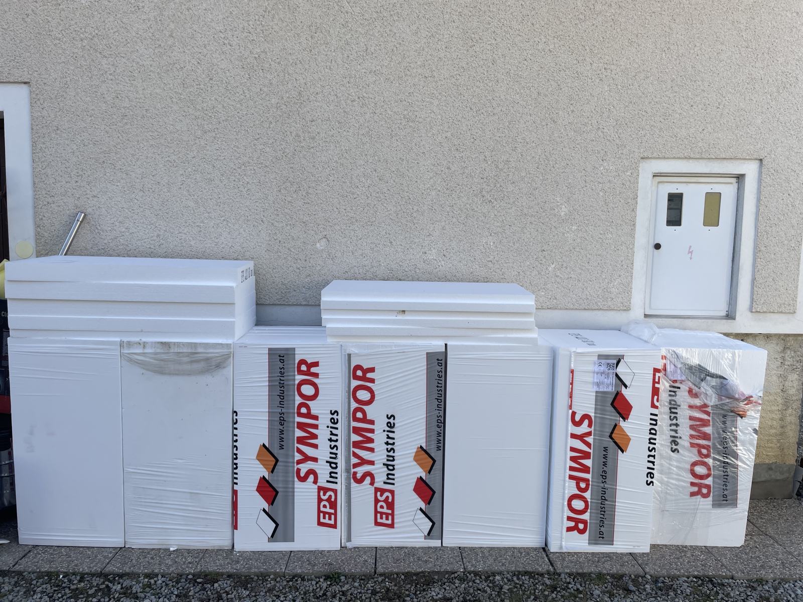Stiropor Sympor EPS 100 za estrihe 4cm 6cm 8cm