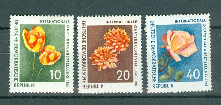 Nemčija DDR 1961 flora serija MNH** 10% Michela