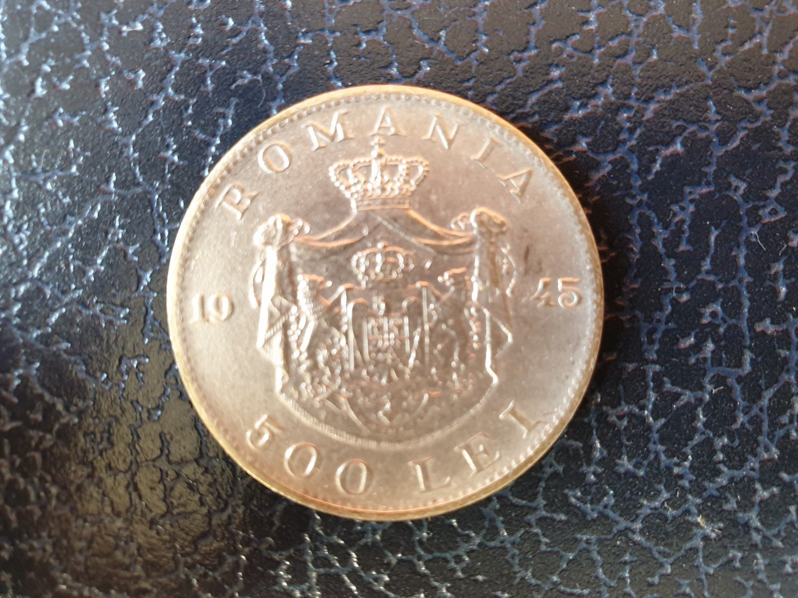 500 lei (lev) 1945 ZNIŽANO