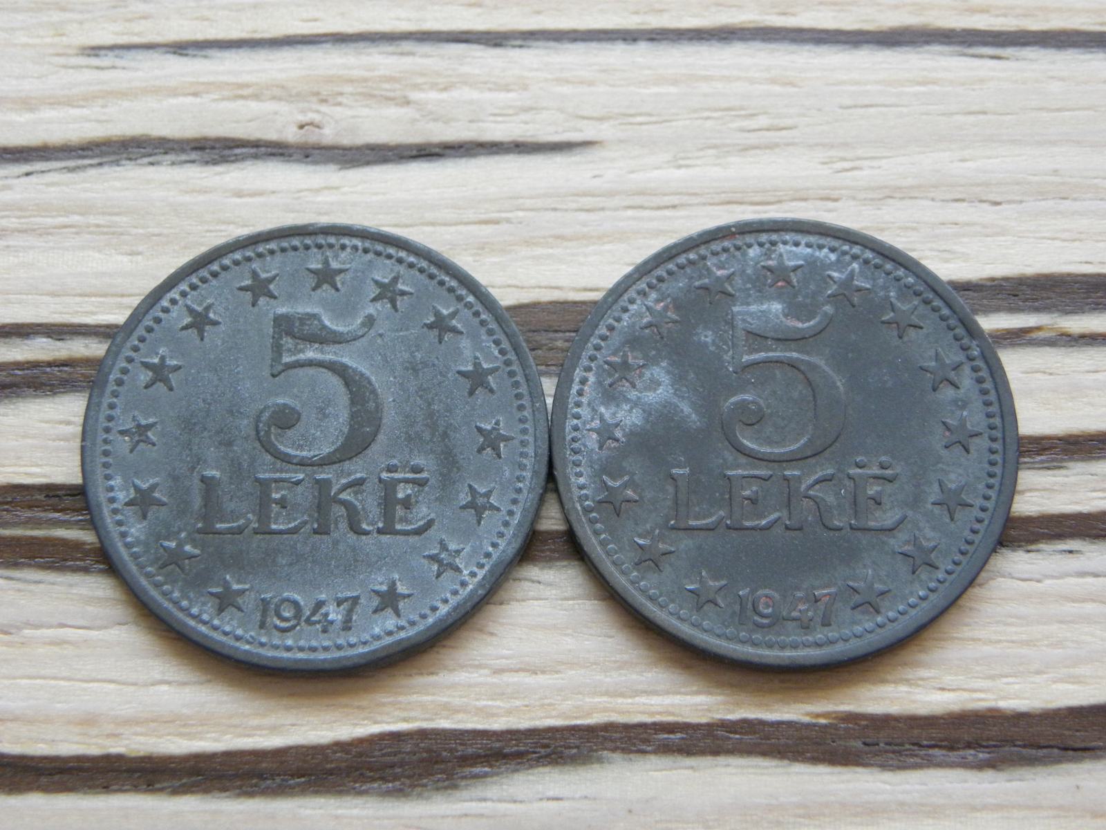 Albanija 5 leke 1947