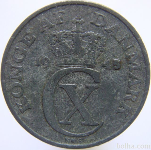 Danska 1 Ore 1945 VF