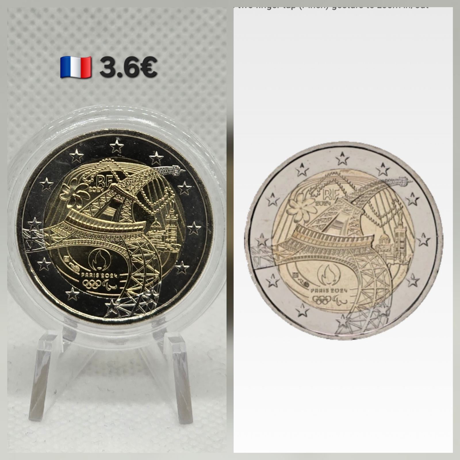 Francija 2 euro 2024 Olympic Games (Paris)
