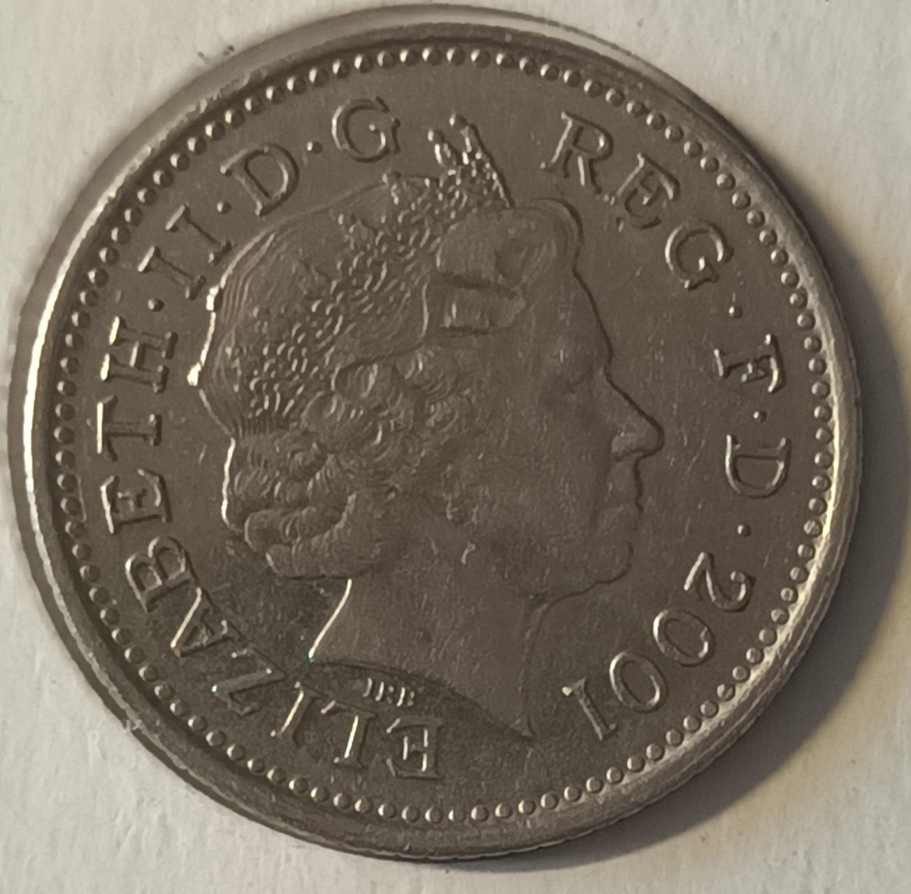 GREAT BRITAIN 10 PENCE 2001