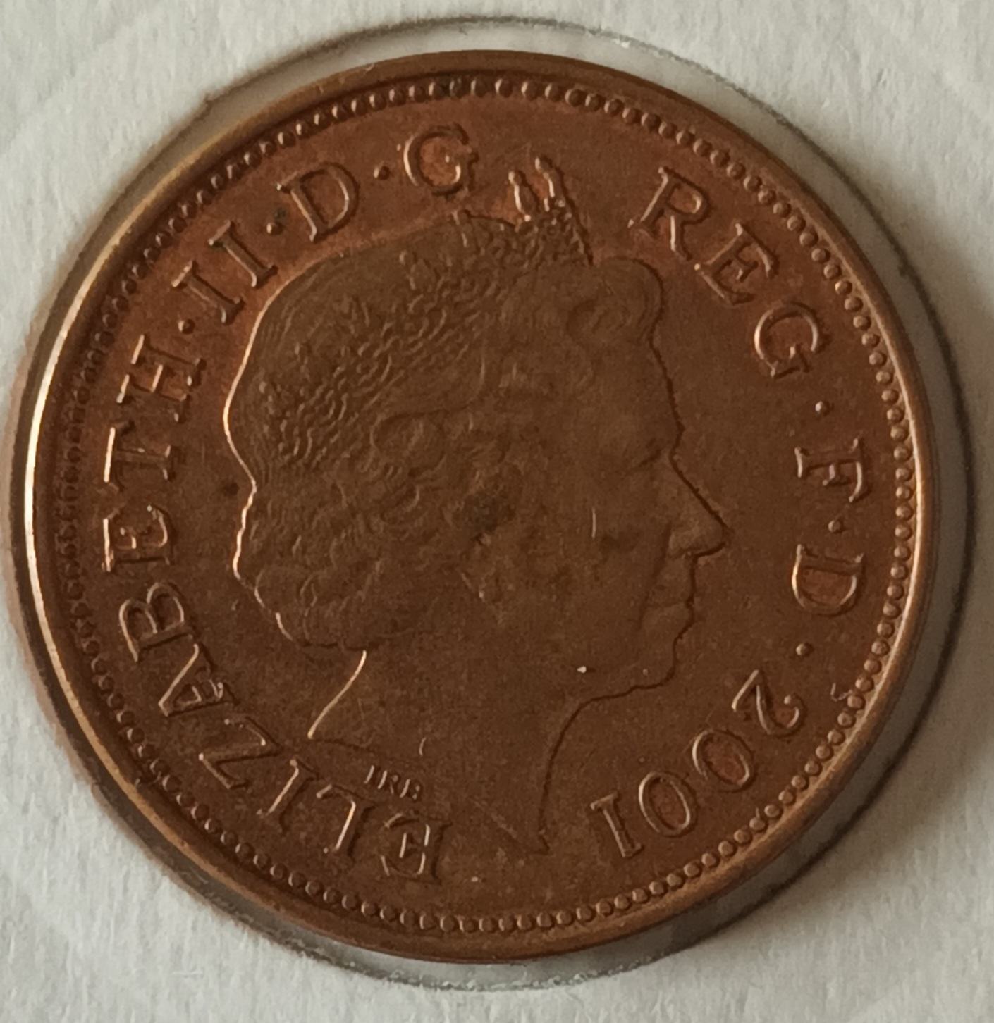 GREAT BRITAIN 2 PENCE 2001-05-06-07