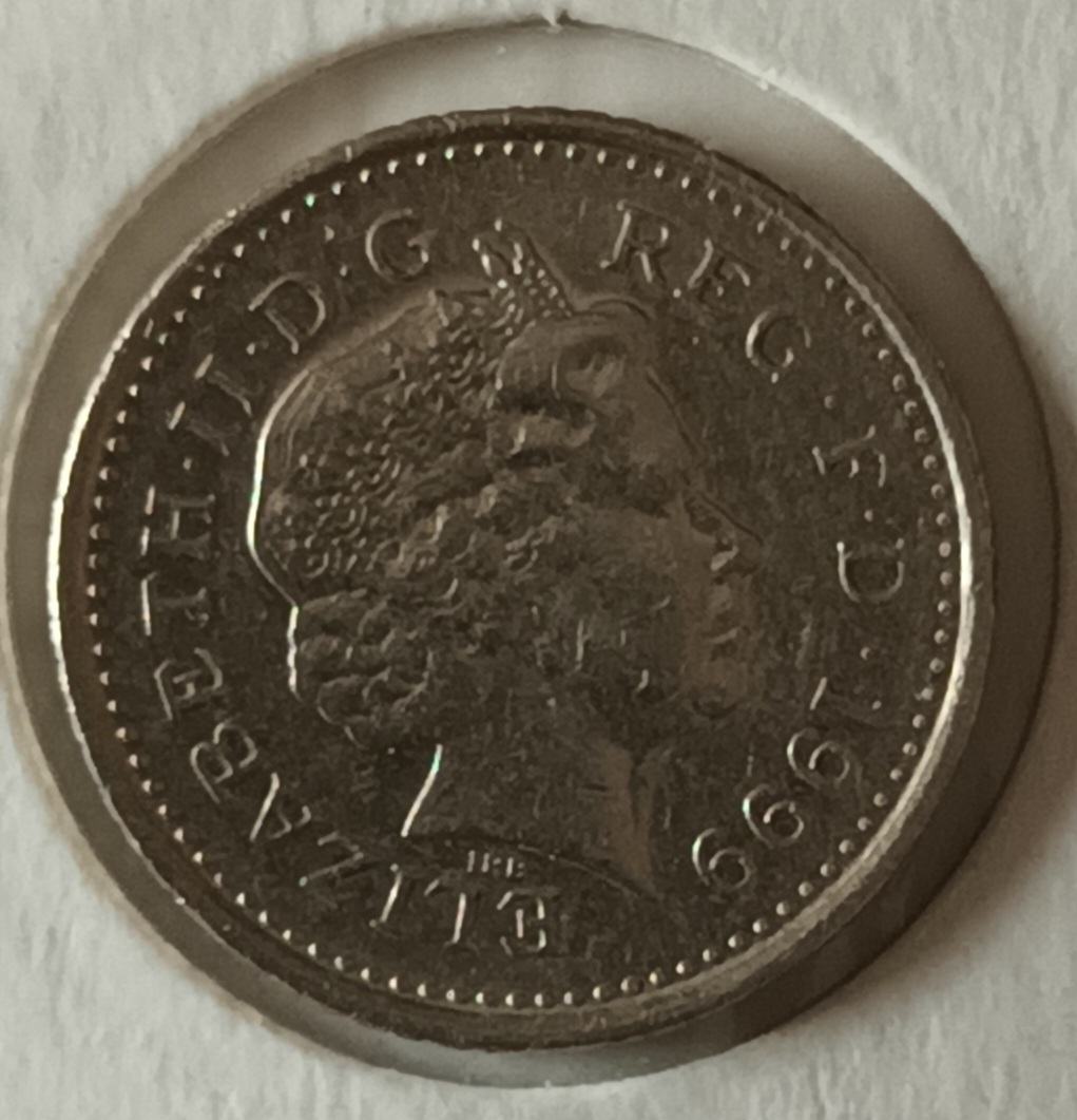 GREAT BRITAIN 5 PENCE 1998-99-2004