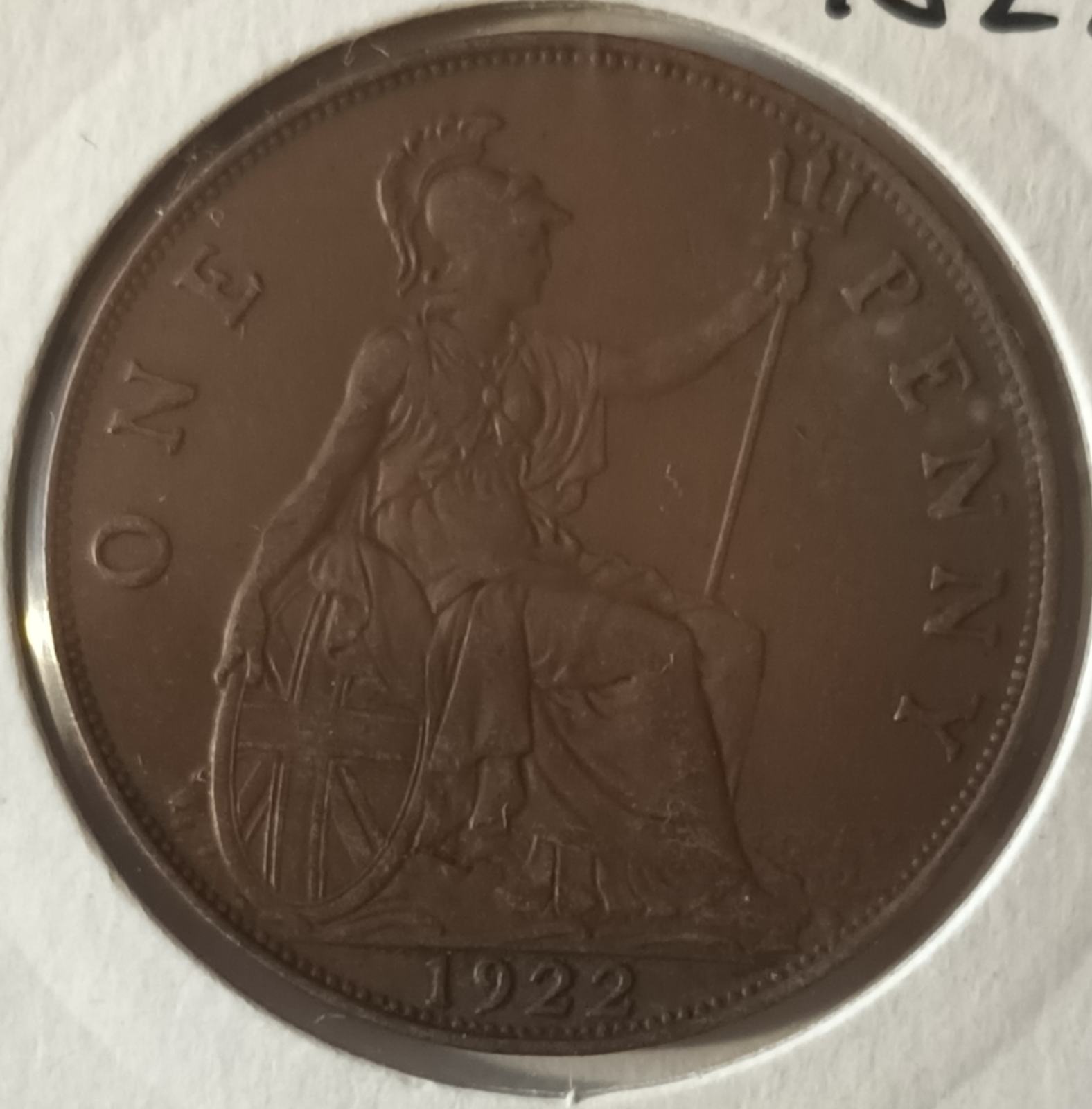 GREAT BRITAIN PENNY 1922