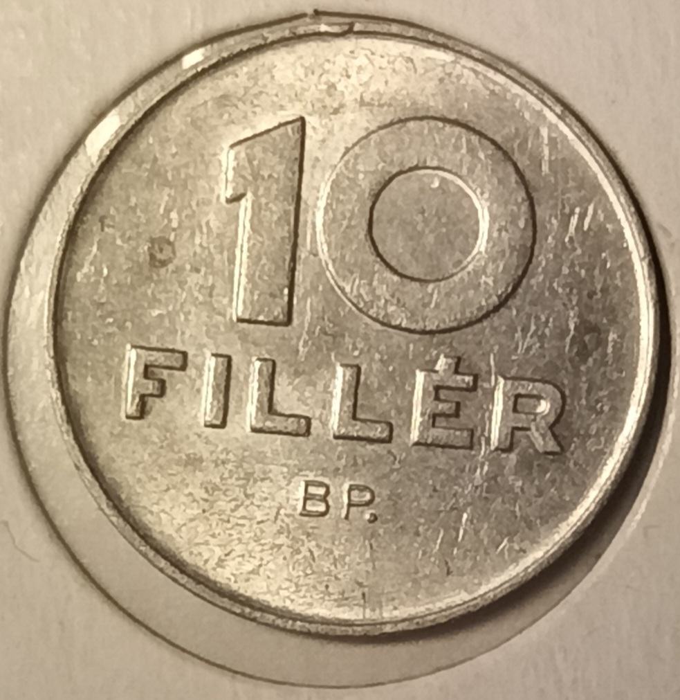 HUNGARY 10 FILLER 1988