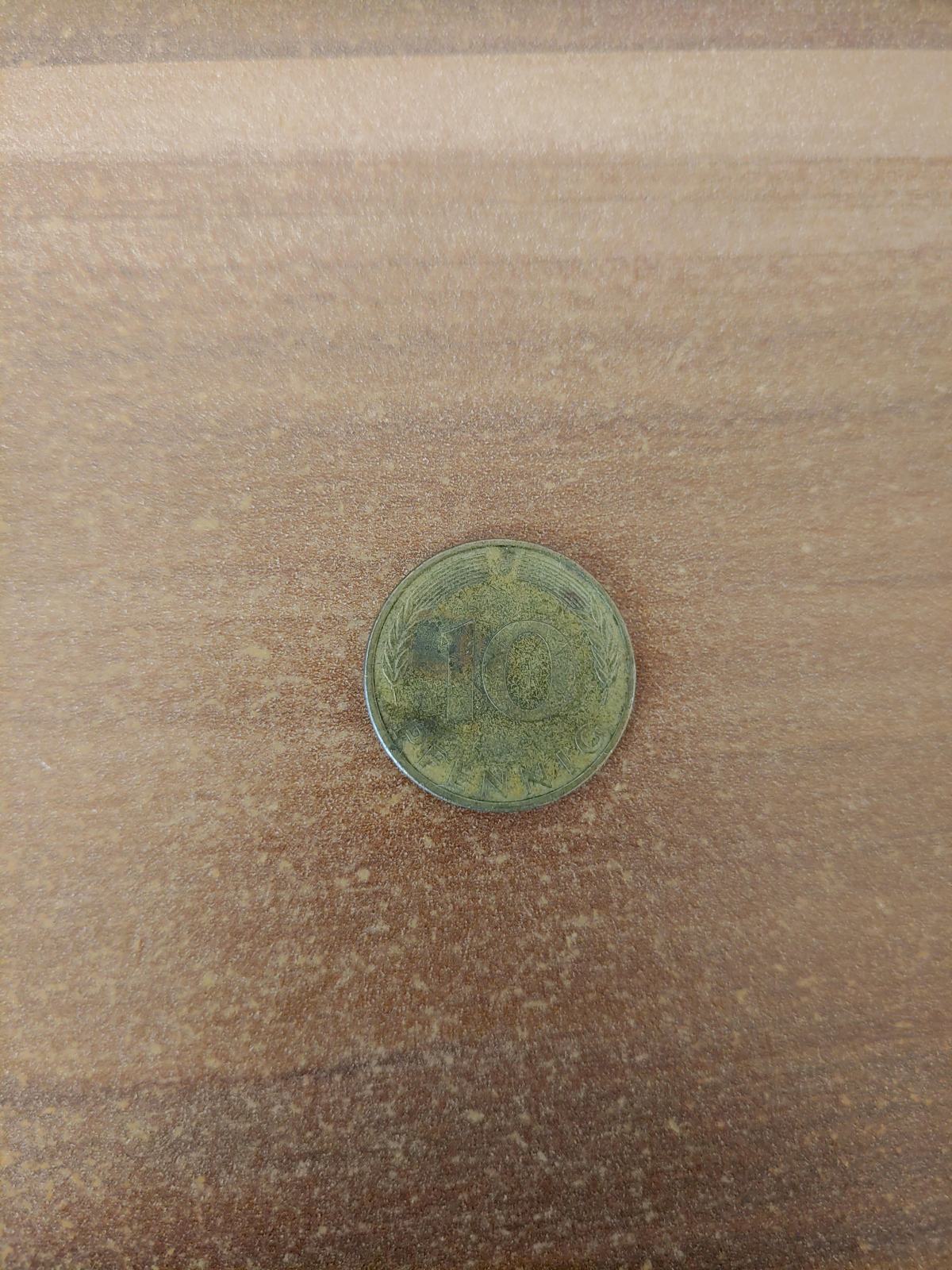 Kovanec 10 Pfennig