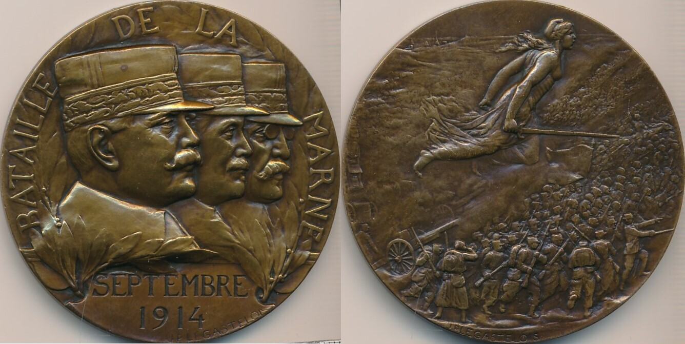 Medalja 1914 Bitka na Marni