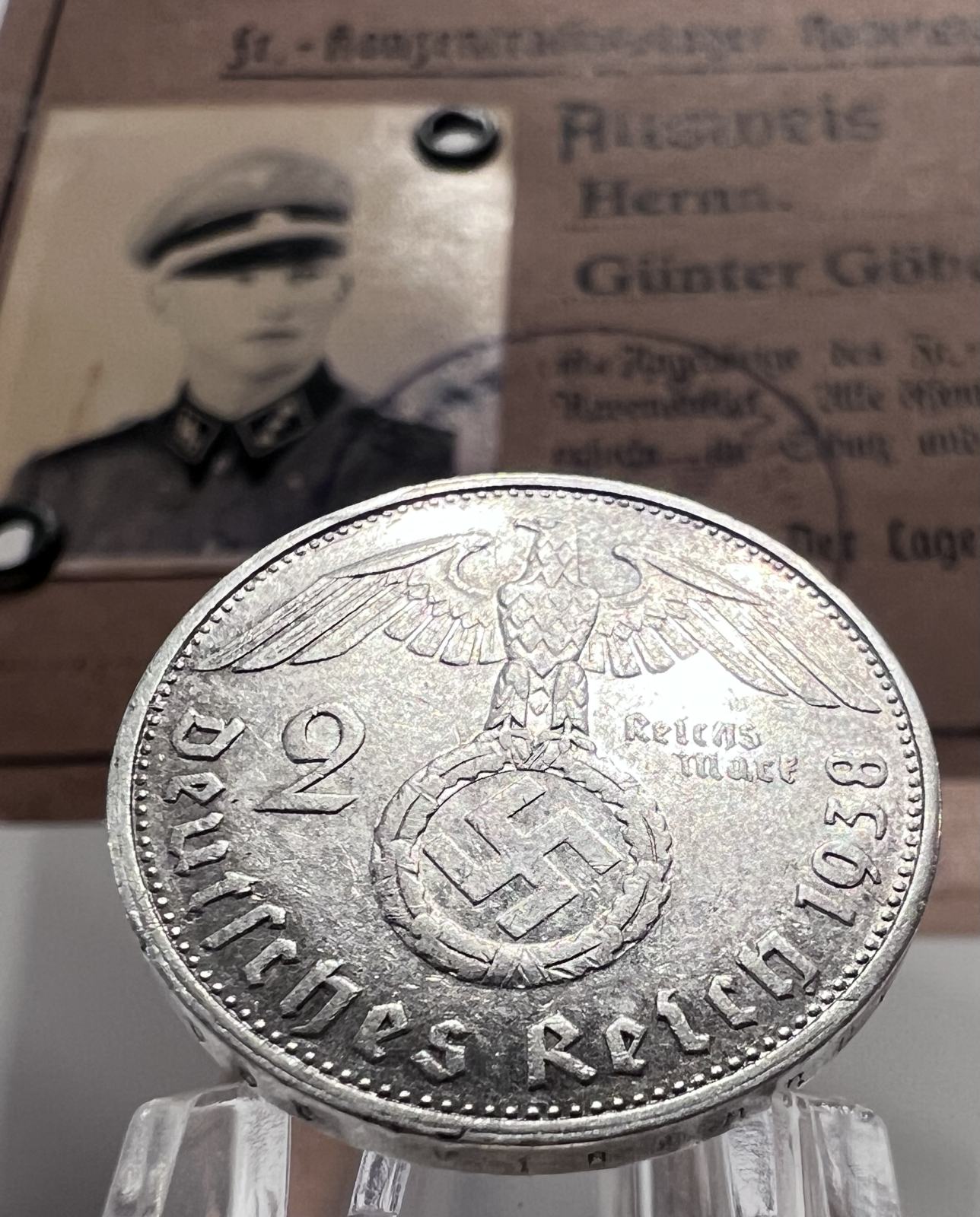 SEEBRNIK 2 REICHSMARK 3.RAJH - NACIZEM