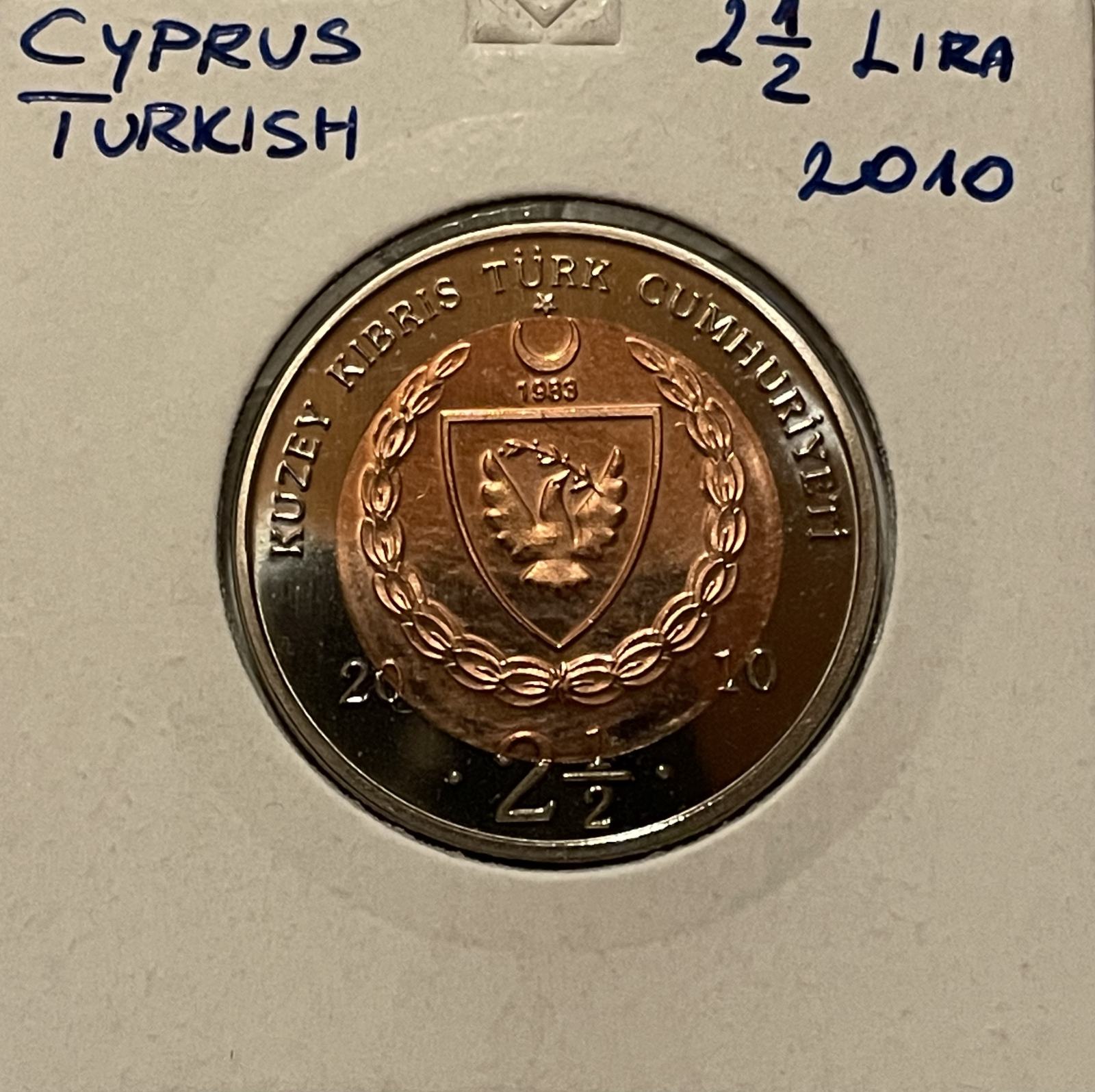 Severni Ciper 2 1/2 Lira 2010