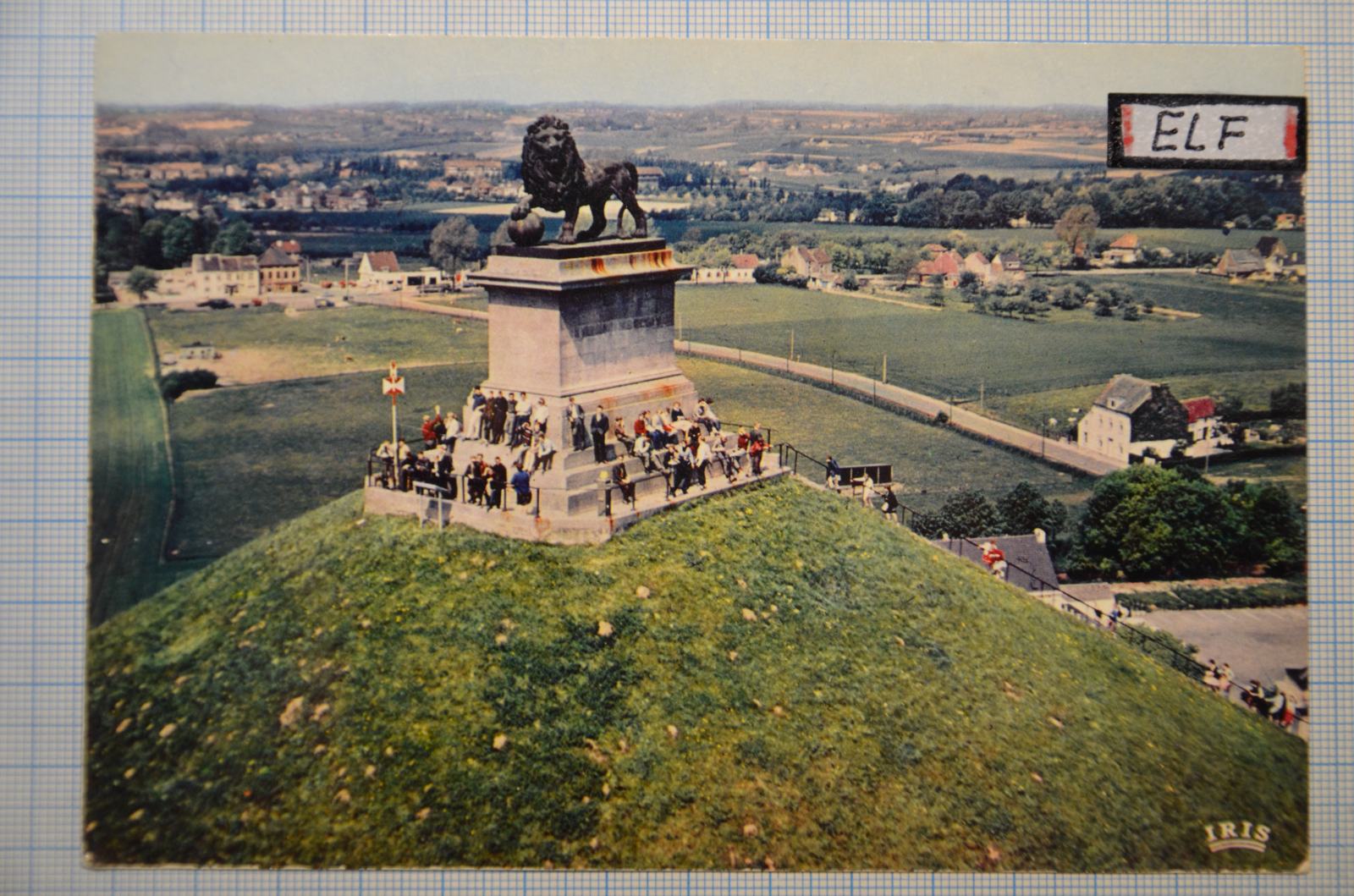 Razglednica WATERLOO LION - LEV