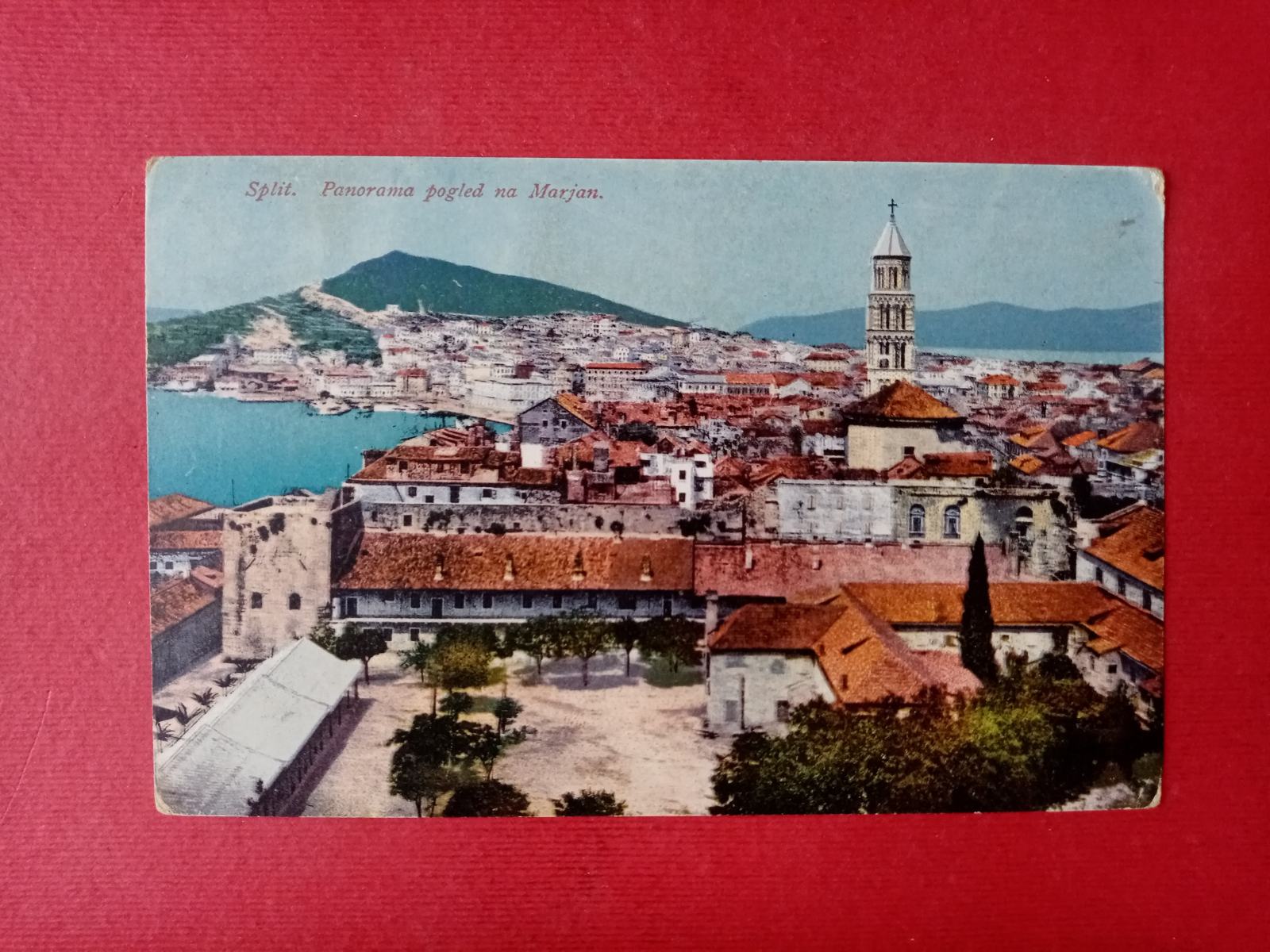 Split.Panorama pogled na Marjan
