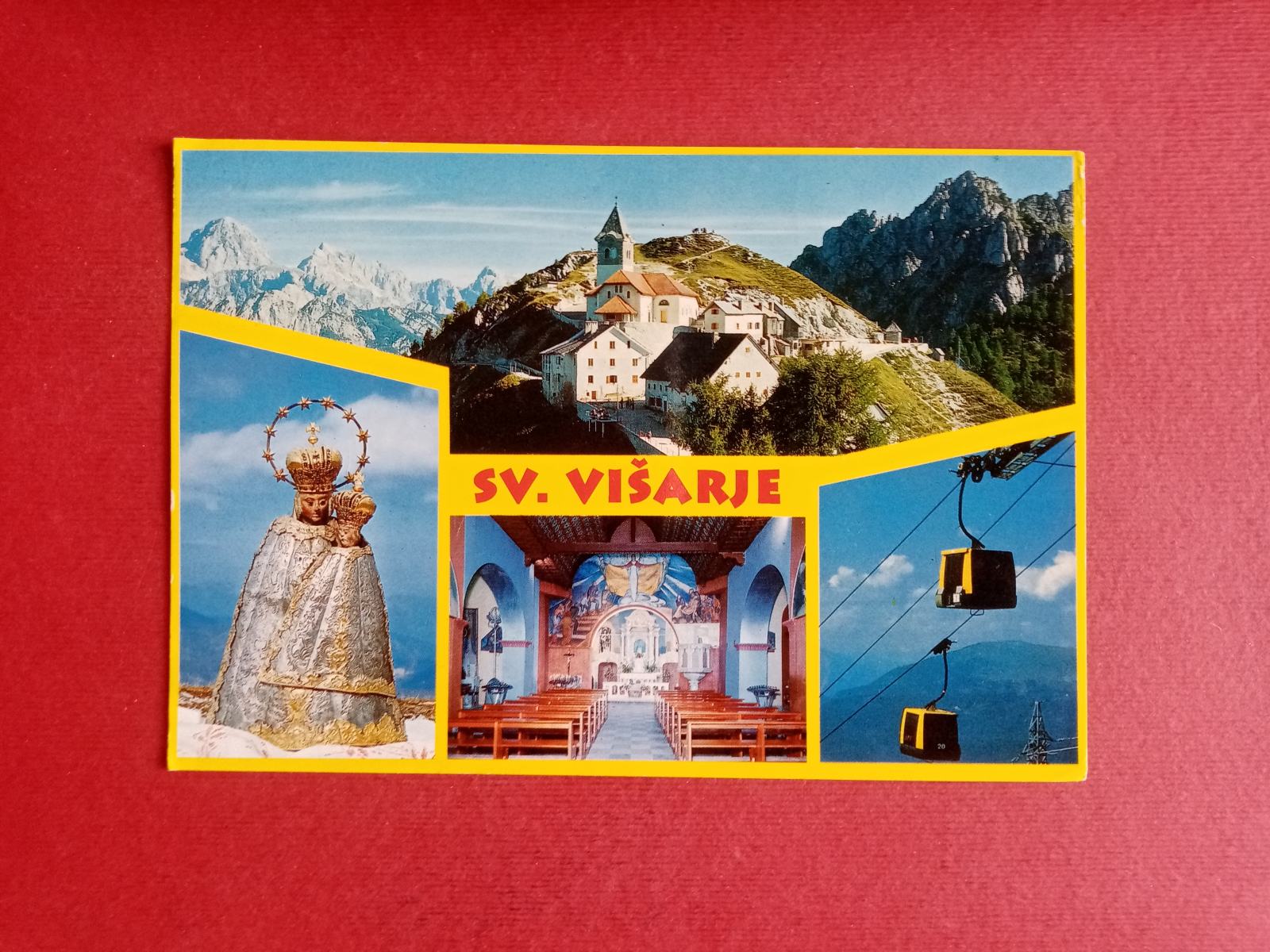 Tarvisio,Tarvis. Santuario di Monte Lussari.Svete Višarje