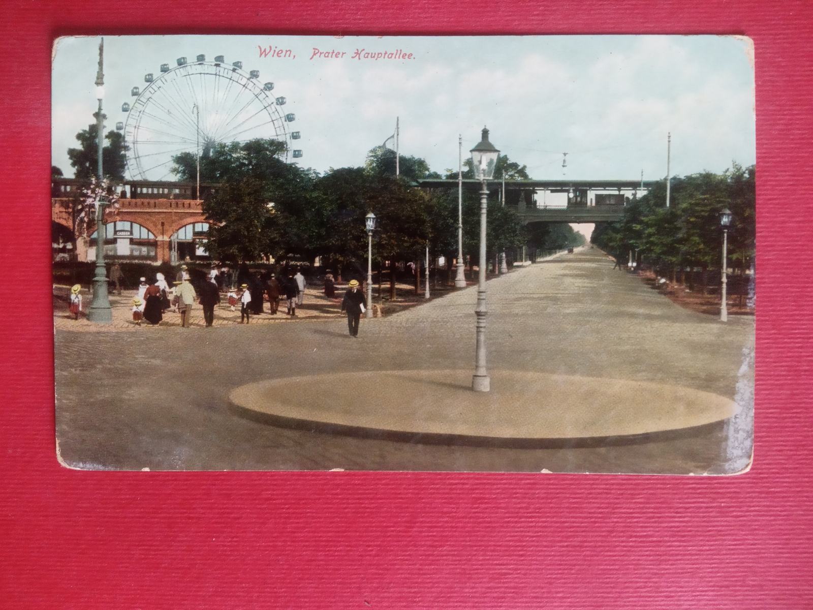 Wien.Dunaj.Prater Hauptallee