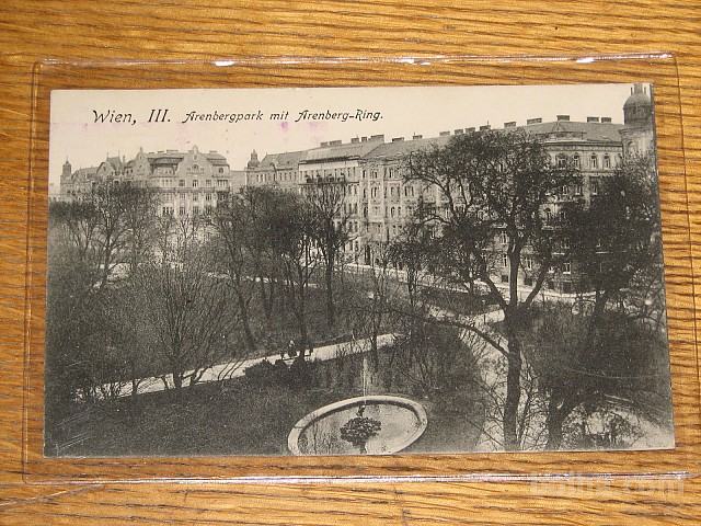 WIEN, III. Arenbergpark mit Arenberg-Ring