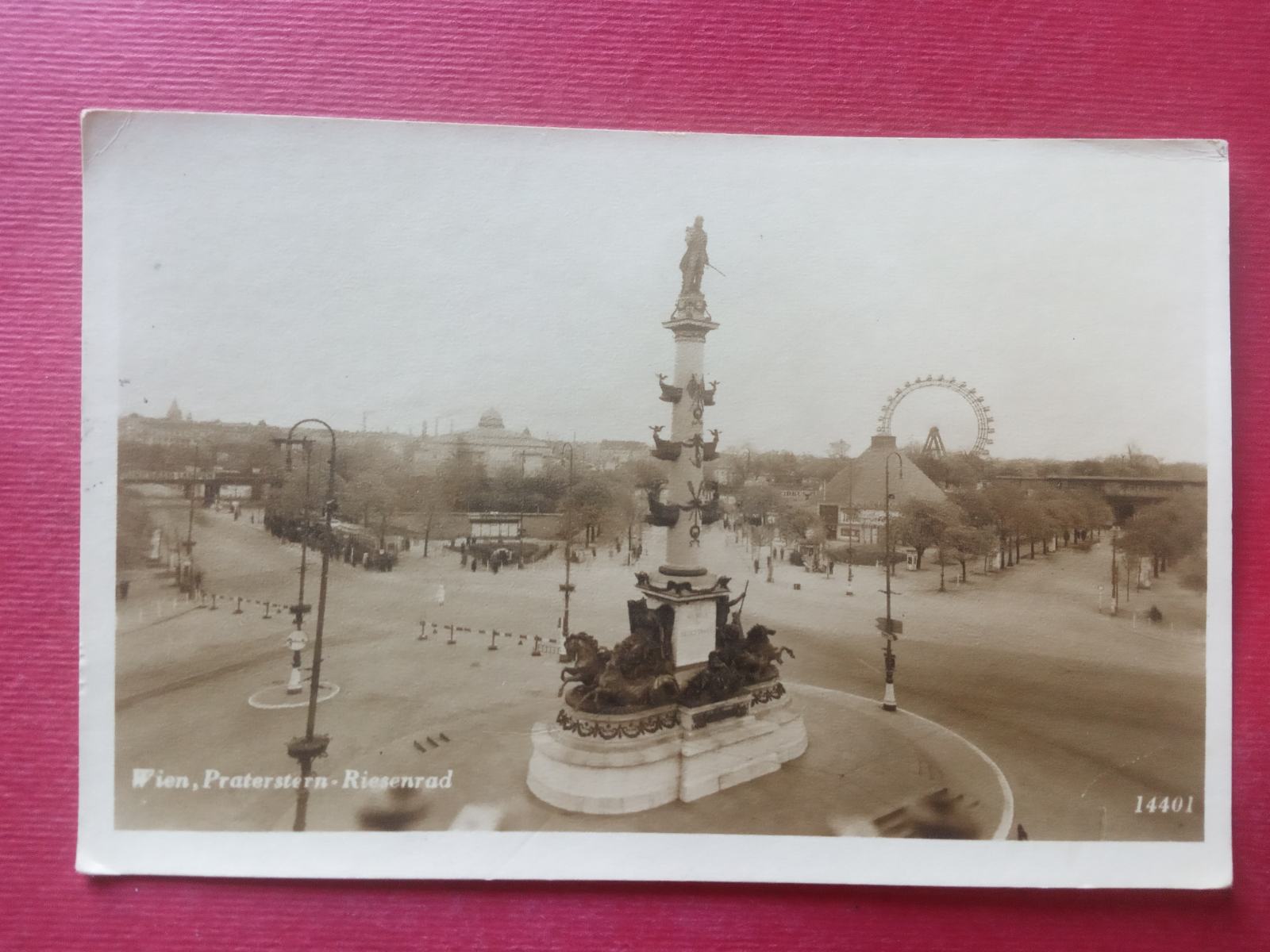 Wien.Praterstern-Riesenrad.Feldpost
