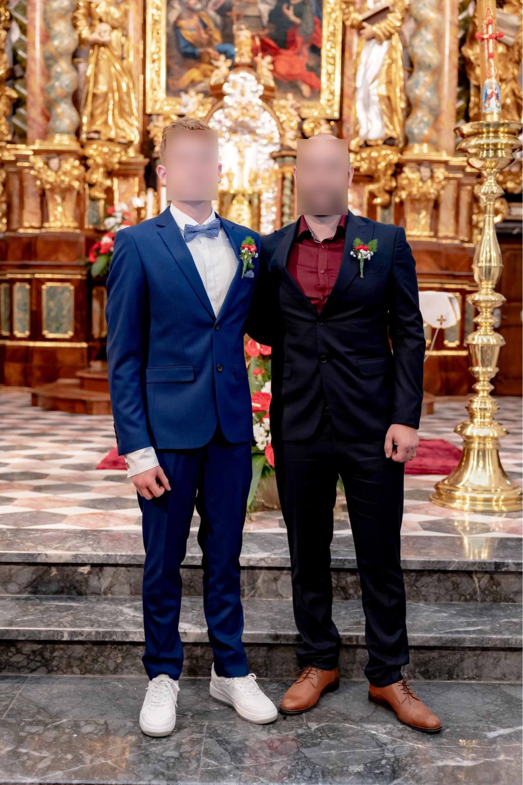 Fantovska obleka za birmo ali valeto (komplet)