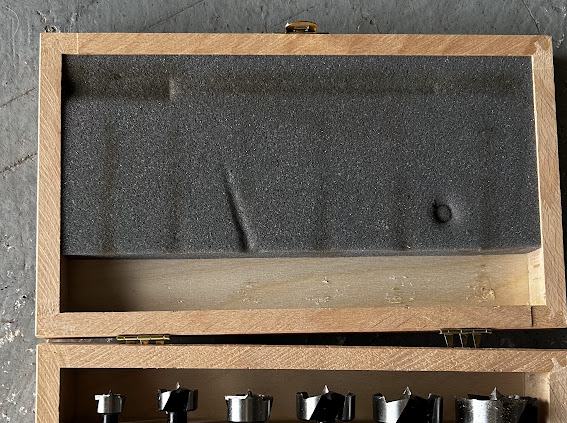 Fisch Wave Cutter – 8-delni set rezkarjev / Forstner svedrov