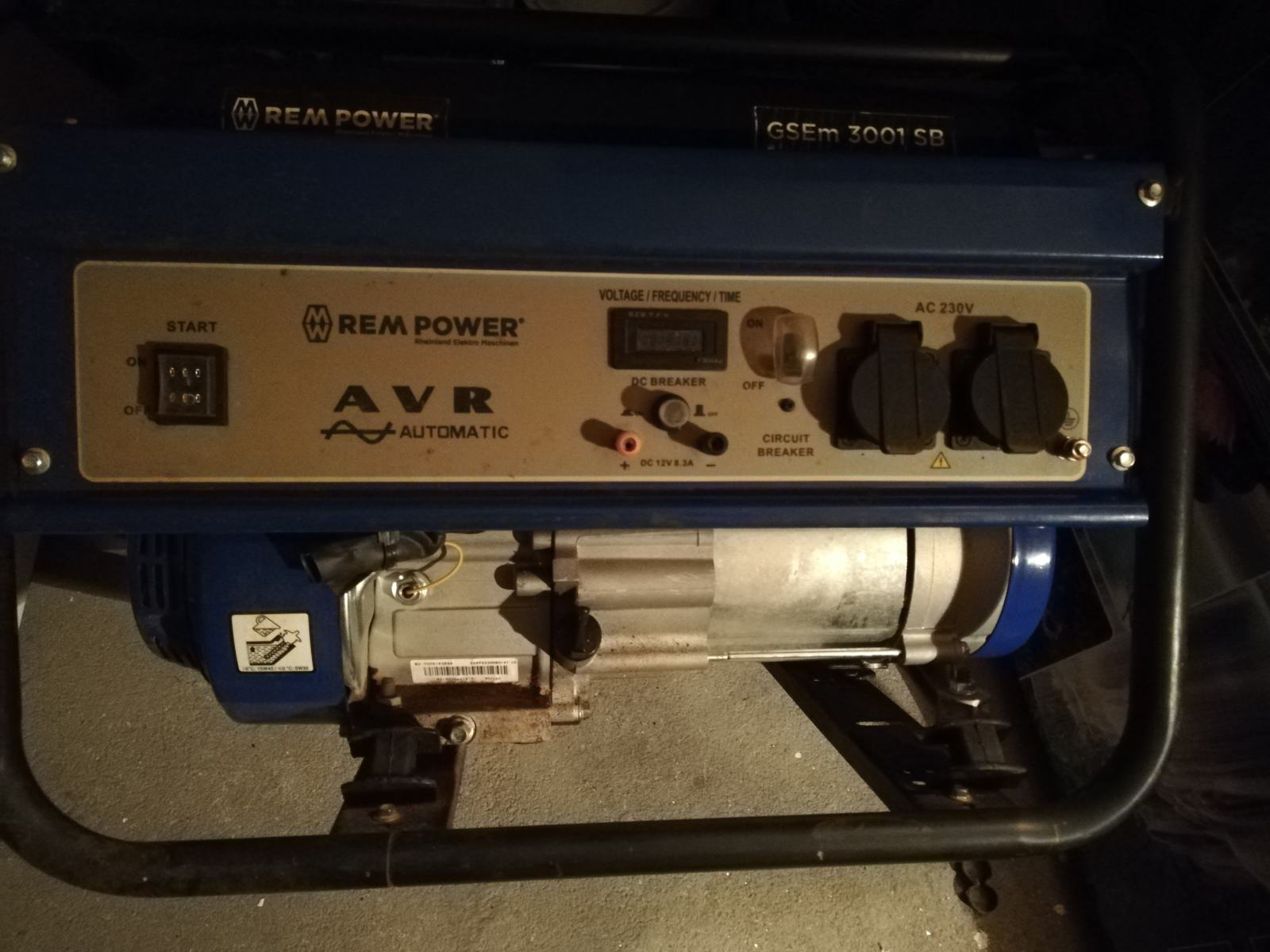 REM POWER agregat GSEm 3001 SB Basic