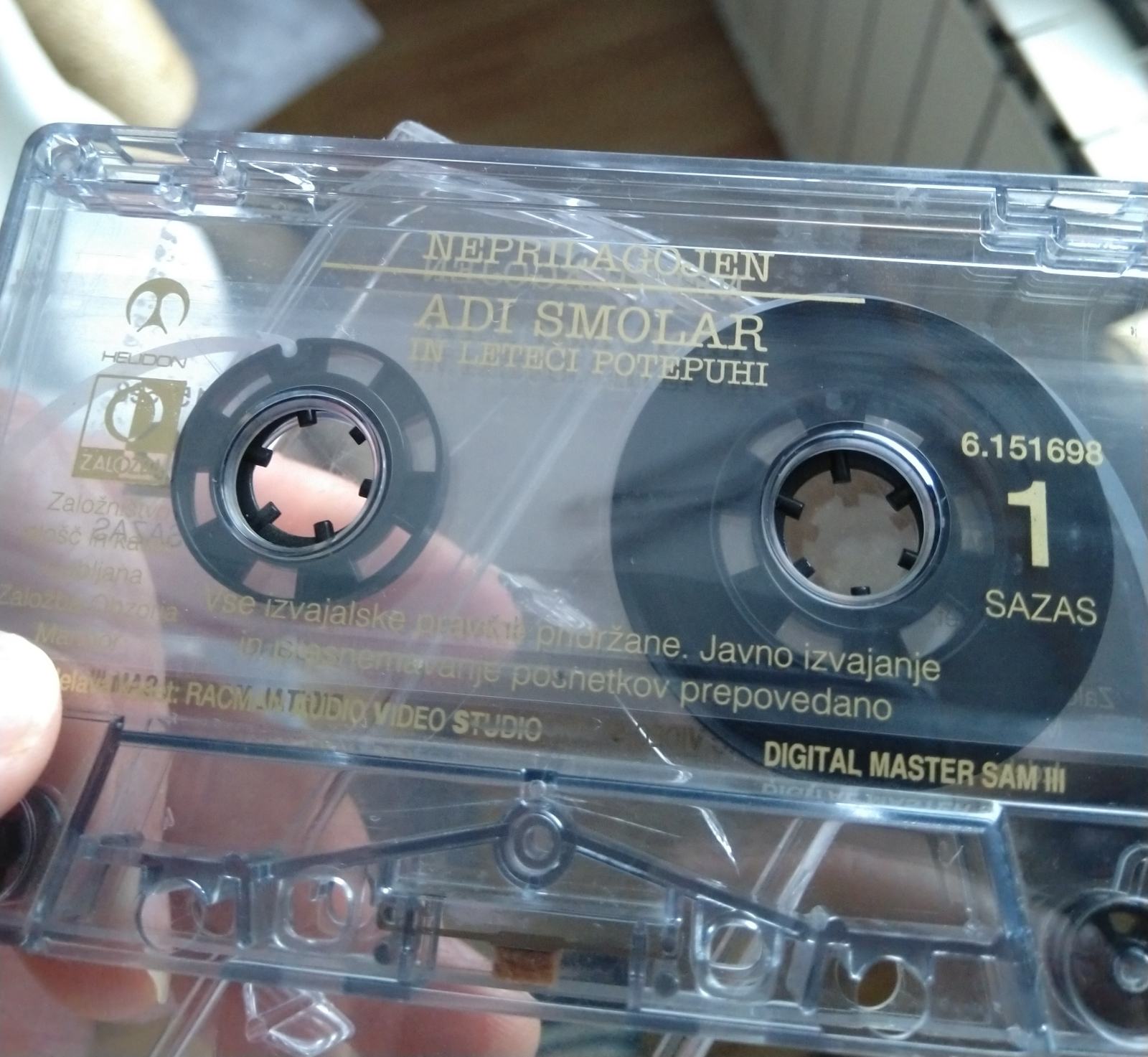 ADI SMOLAR NEPRILAGOJEN KASETA