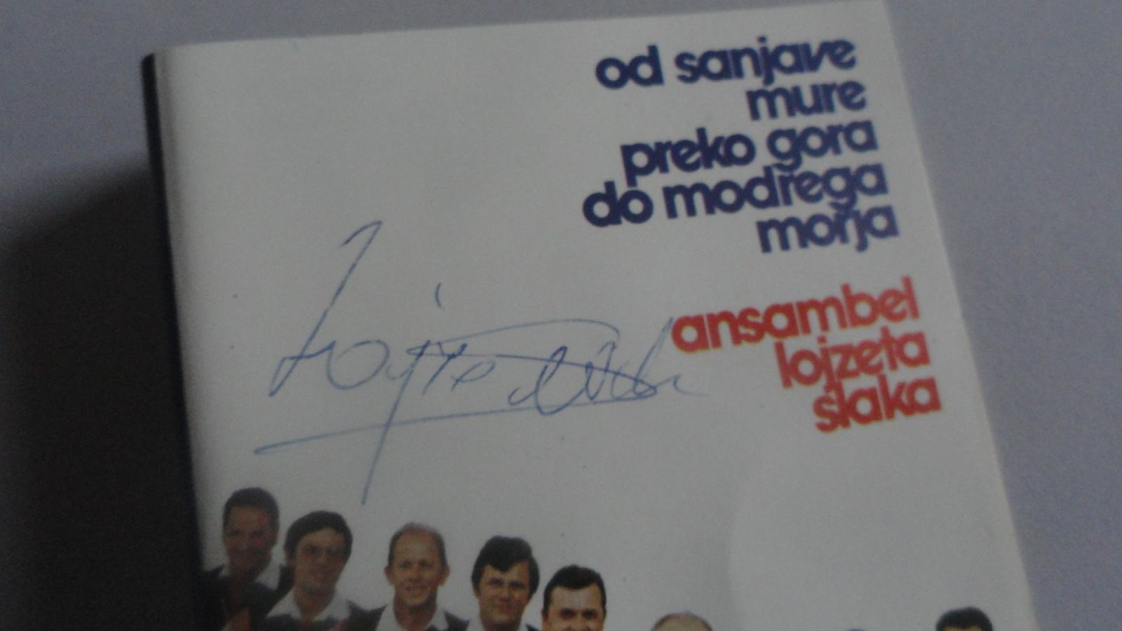 ANSAMBEL LOJZETA SLAKA - Z AVTOGRAMOM