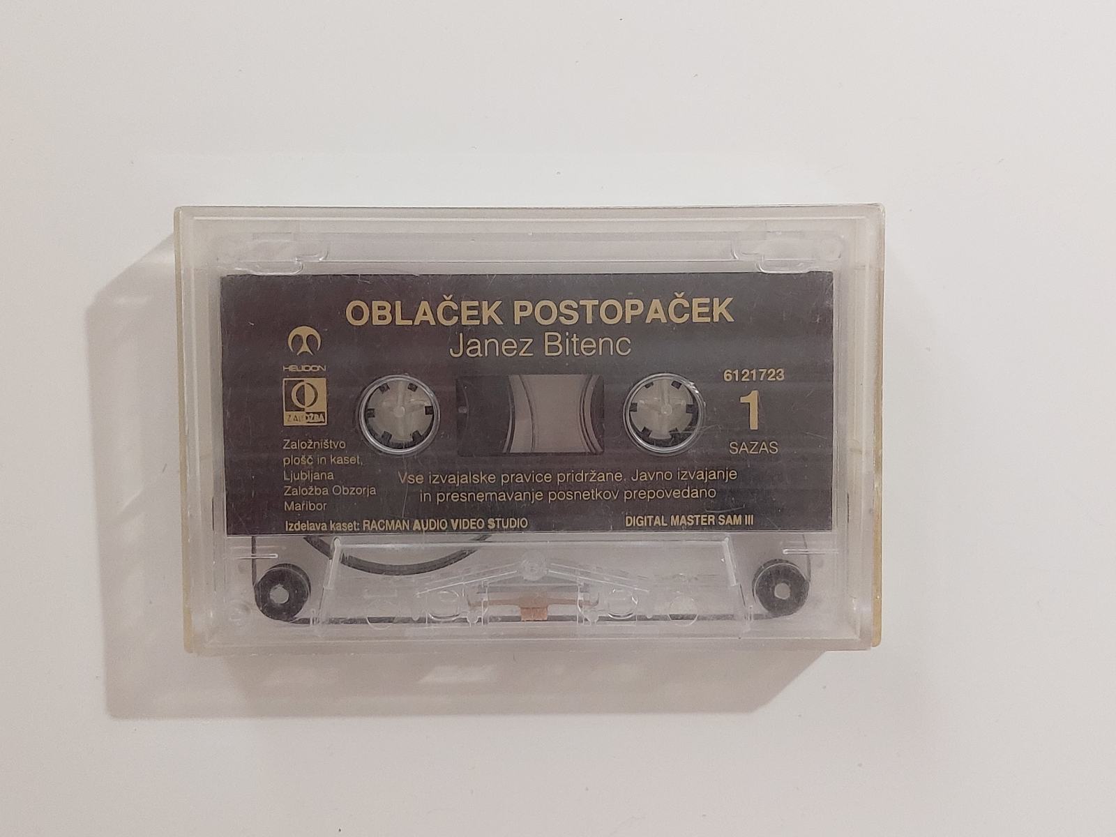 Janez Bitenc: Oblaček postopaček