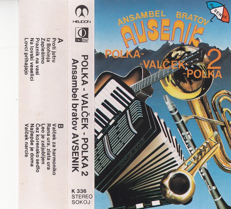 kaseta ANSAMBEL BRATOV AVSENIK - POLKA VALČEK POLKA