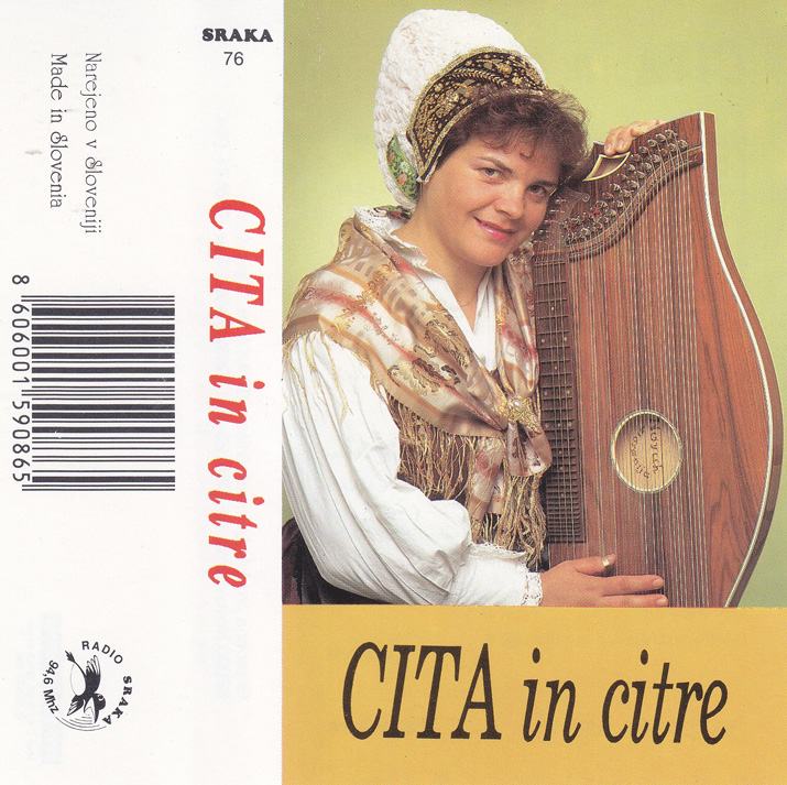 kaseta Cita Galič - Cita in citre