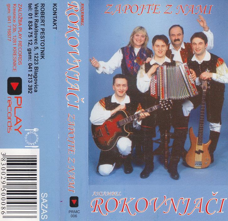 kaseta ANSAMBEL Rokovnjači - Zapojte z nami