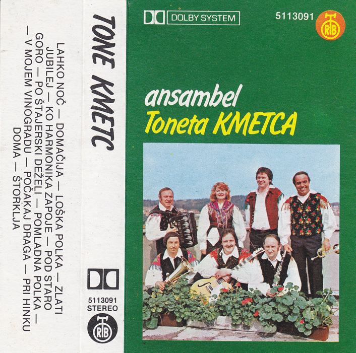 kaseta ANSAMBEL Toneta Kmetca - Lahko noč