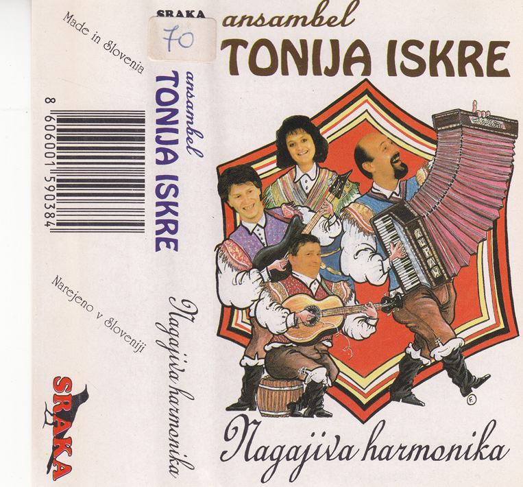 kaseta ANSAMBEL Tonija Iskre - Nagajiva harmonika