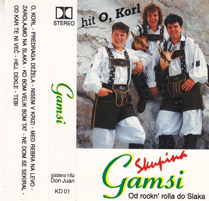 kaseta Gamsi - Od Rocknrolla do Slaka