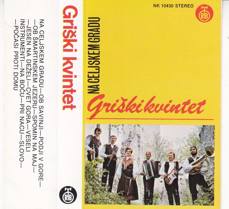 kaseta Griški kvintet - Na Celjskem gradu