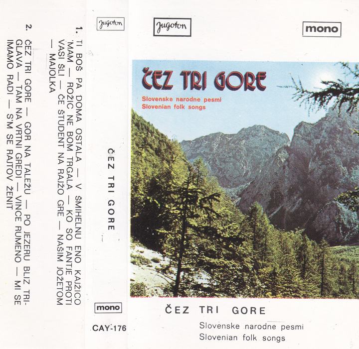 kaseta Kompilacija - Čez tri gore