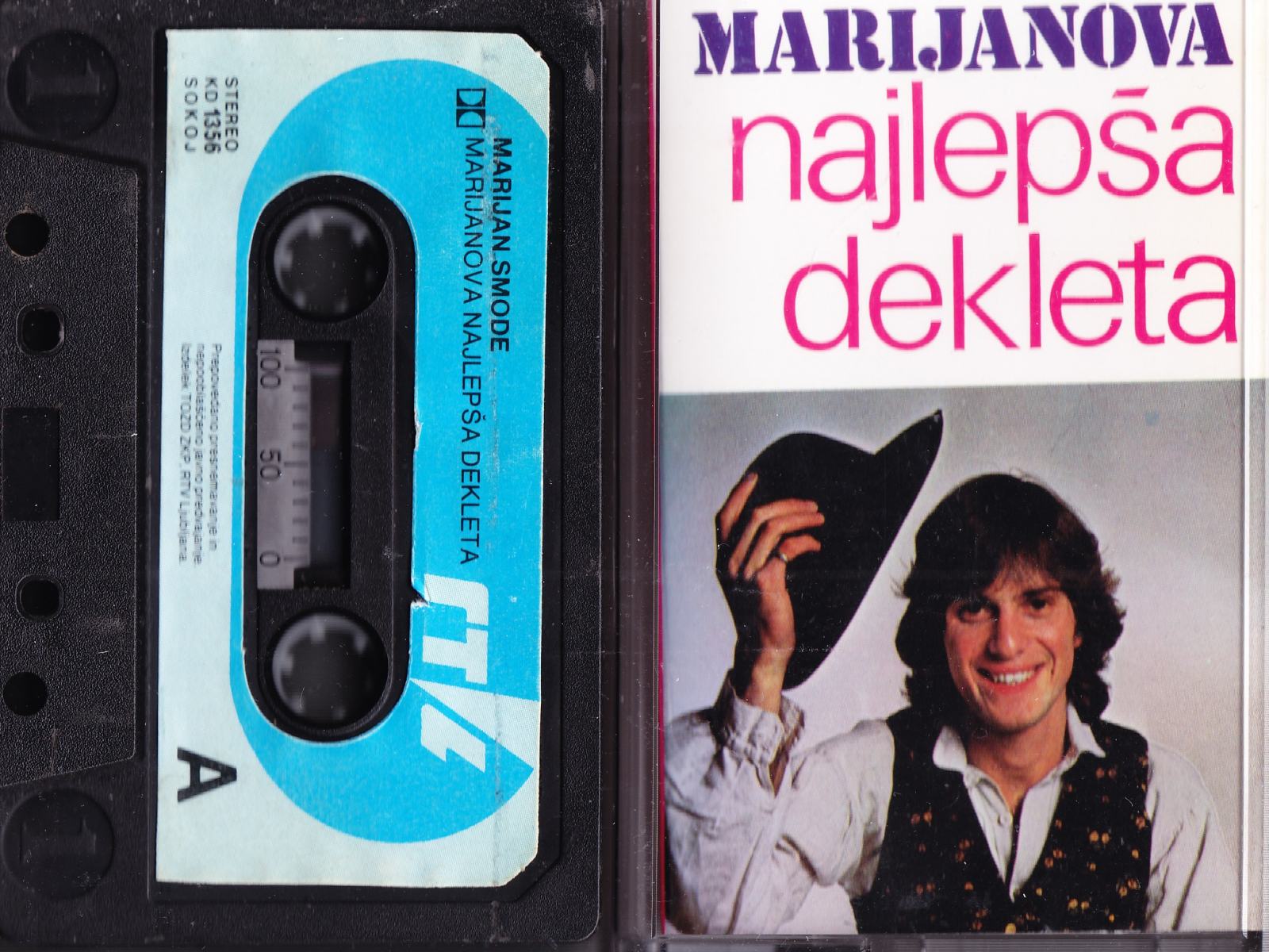 kaseta MARIJAN SMODE Marijanova najlepša dekleta (MC 844)