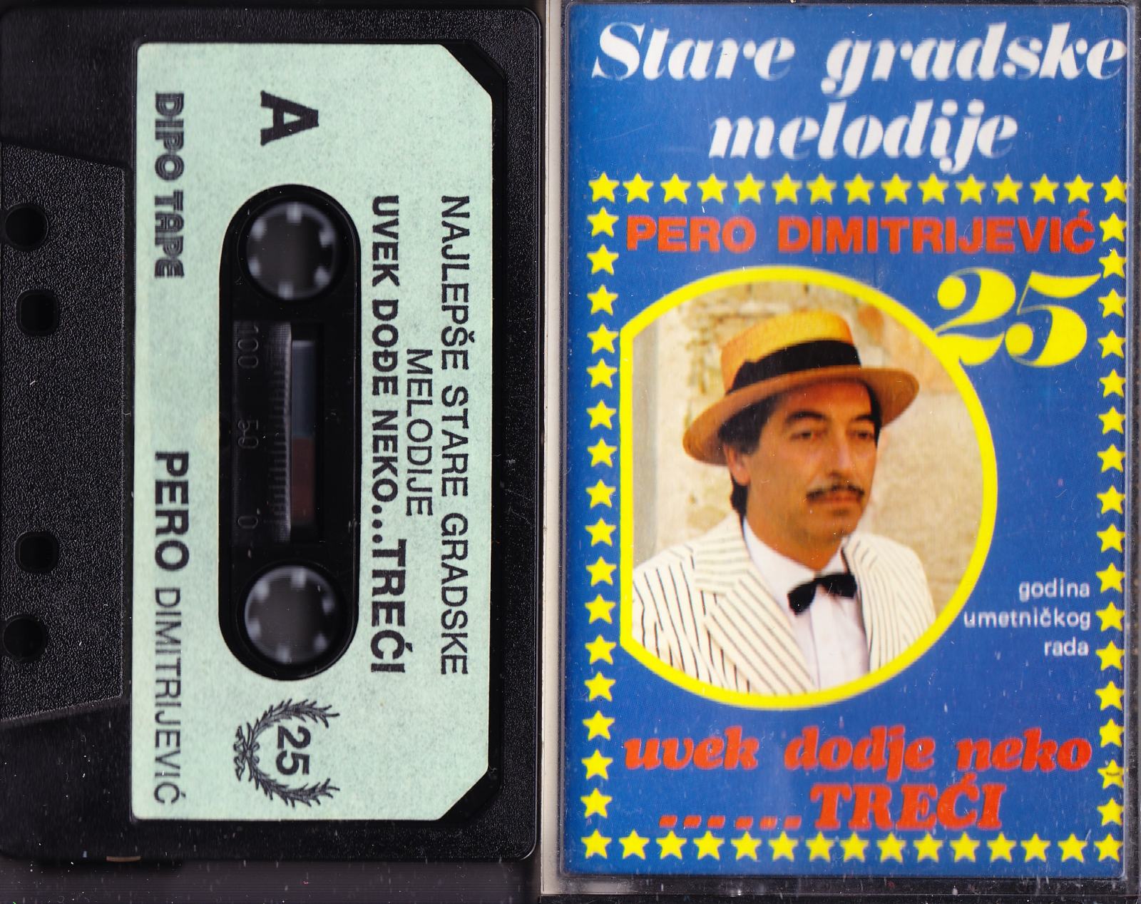 kaseta PERO DIMITRIJEVIĆ Stare gradske melodije (MC 616)