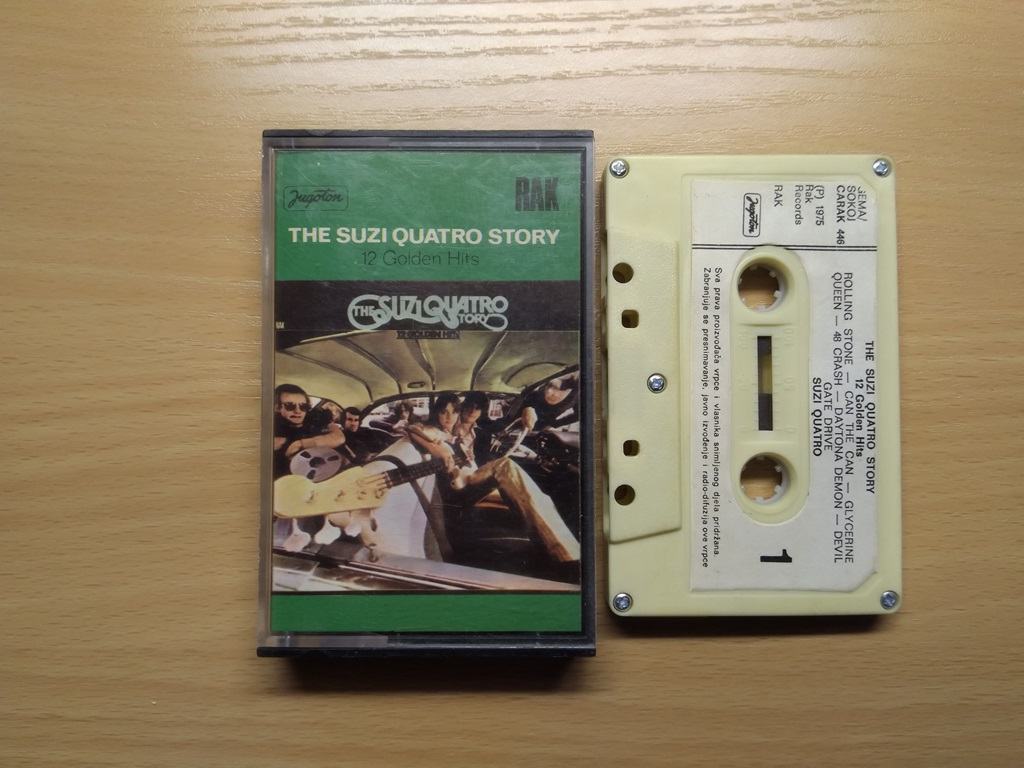 THE SUZI QUATRO STORY -12 Golden Hits- 1975