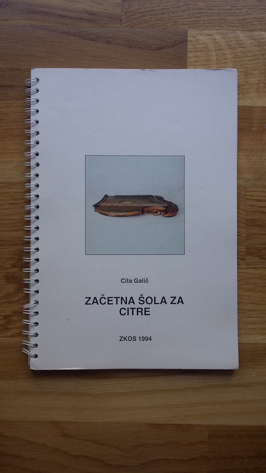 Cita Galič: Začetna šola za citre