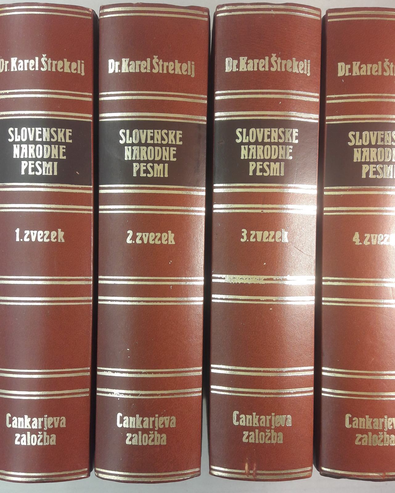 SLOVENSKE NARODNE PESMI, dr. Karel Štrekelj