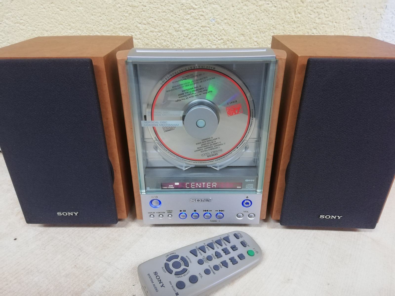 SONY CMT-EX1, mini stolp CD