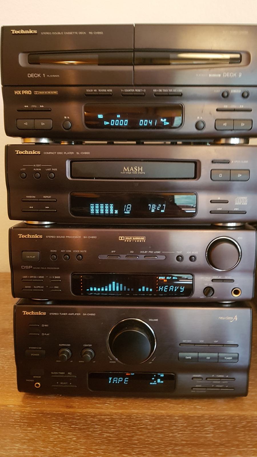Vrhunski glasbeni stolp Technics SC-CH950