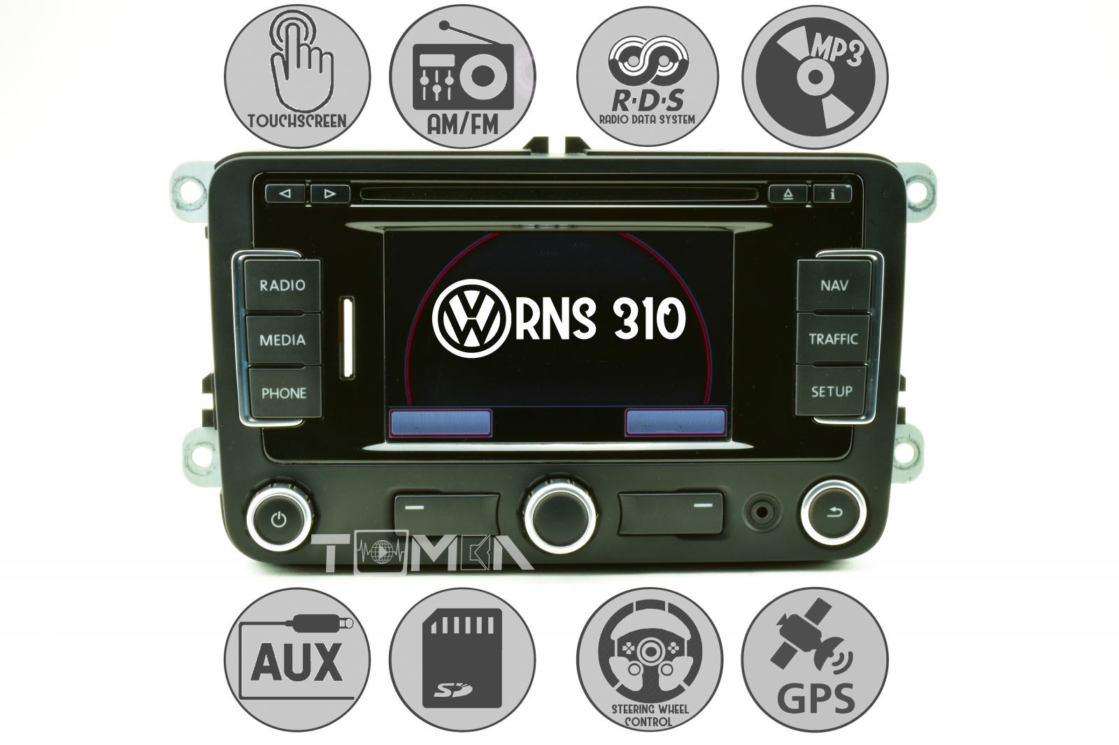 Avtoradio Volkswagen RNS 310 Original - LCD