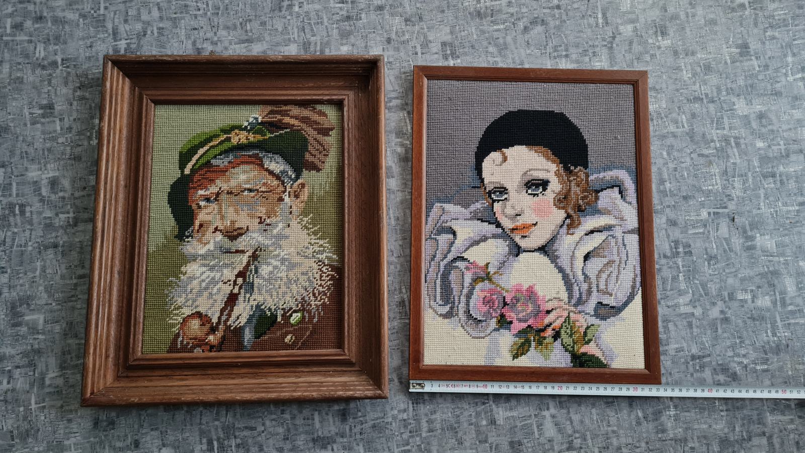 2 x starejša gobelina