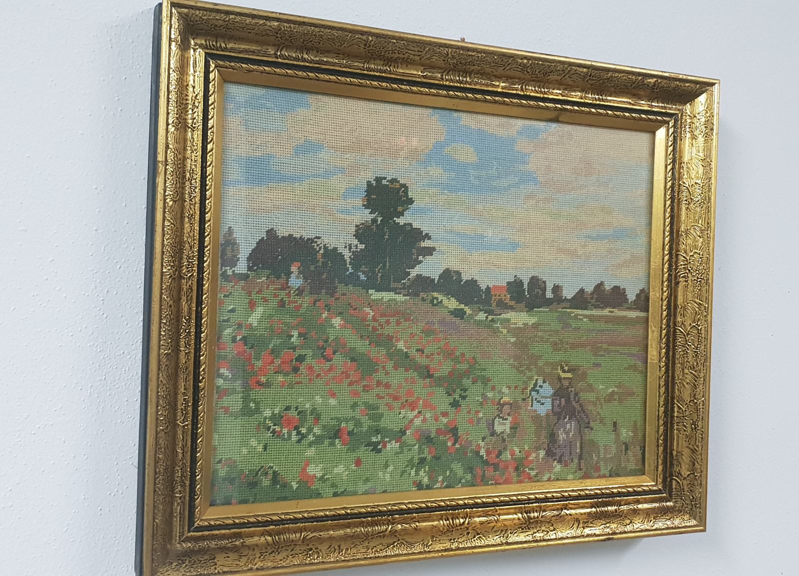 MAKOVA POLJA - GOBELIN*****LEP OKVIR****