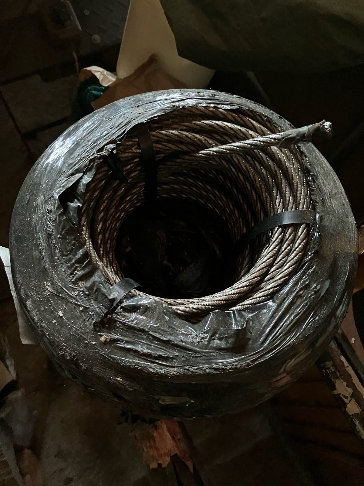 Zajla za vitlo 10mm / 60m Nerabljeno