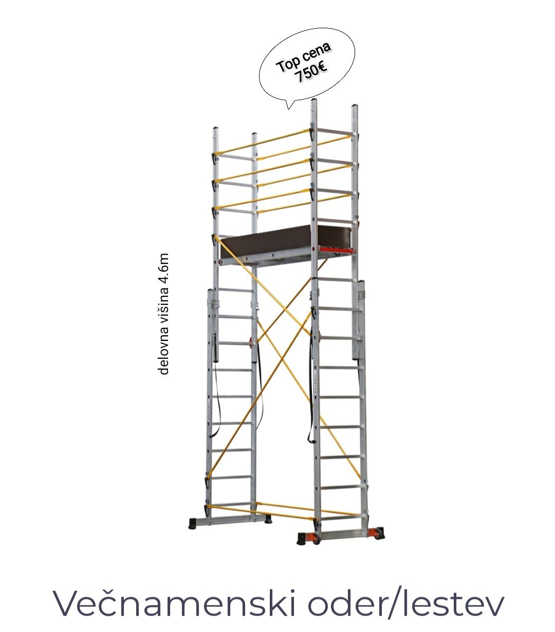 Gradbeni oder ali lestev